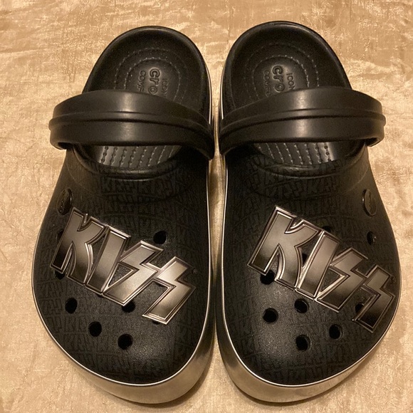 CROCS | Shoes | Crocs Rare Kiss Htf New 45th Anniversary Edition | Poshmark